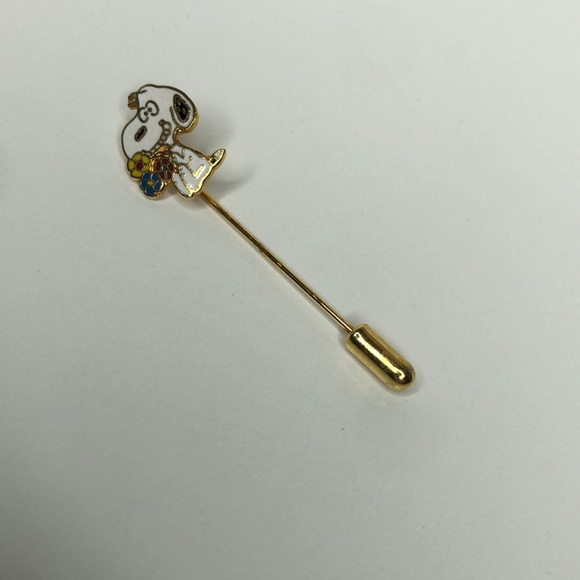 Vintage | Jewelry | Snoopy Vintage Peanuts Stick Pin | Poshmark